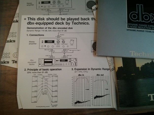 Checking out dbx encoded discs (vinyl) | www.reeltoreel.nl
