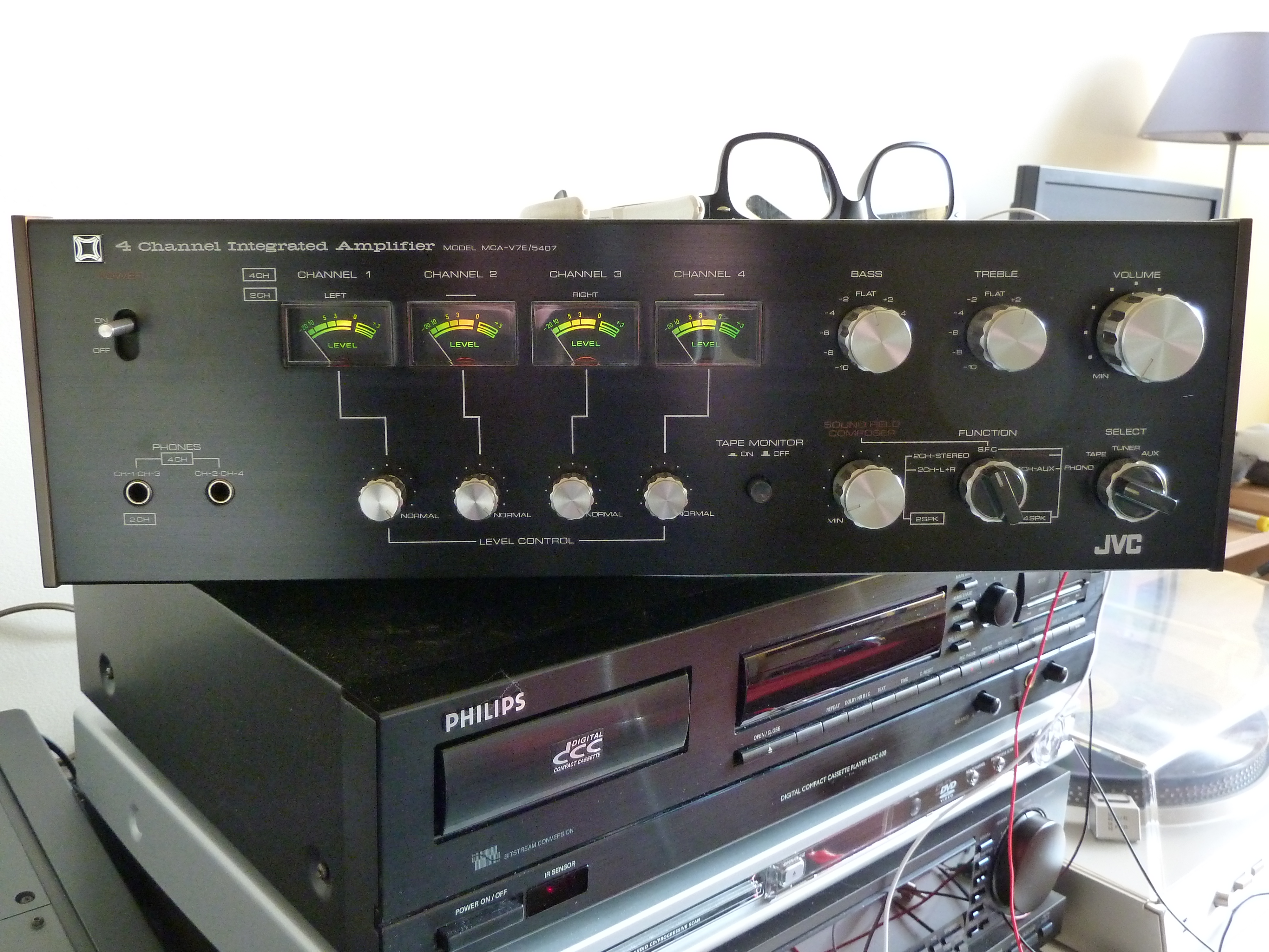 Amplifier JVC MCA-V7 | reeltoreel